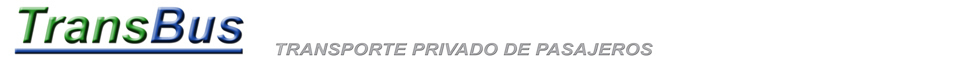 Cotización Transporte TransBus